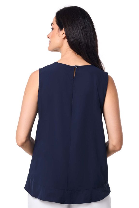 Women's St. Tropez Swing Tank Top | Arctic Blue UPF 50+