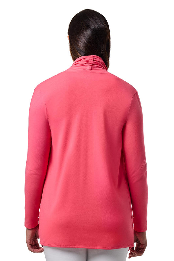 Women's Long Sleeve Sun Wrap | Sunkist Coral UPF 50+