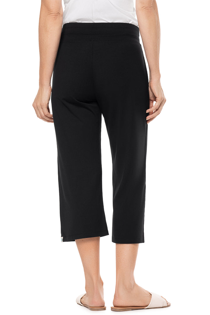 Women's Windley Beach Capris | Black – Coolibar