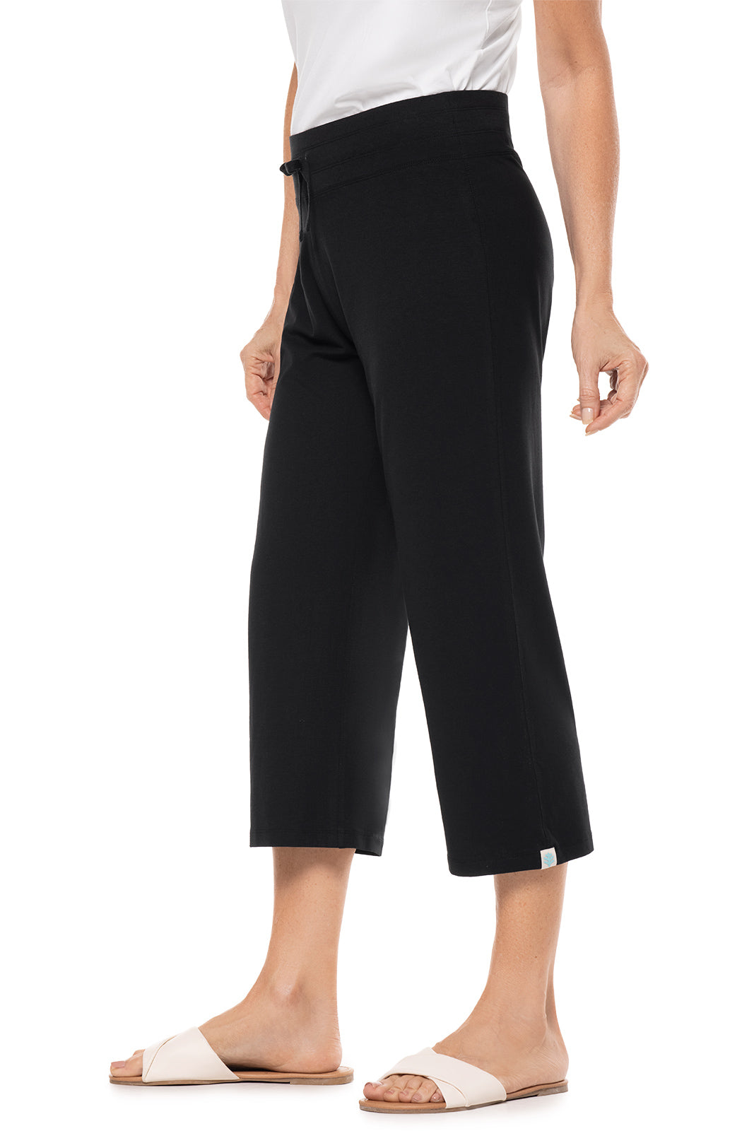 Women's Windley Beach Capris | Black – Coolibar