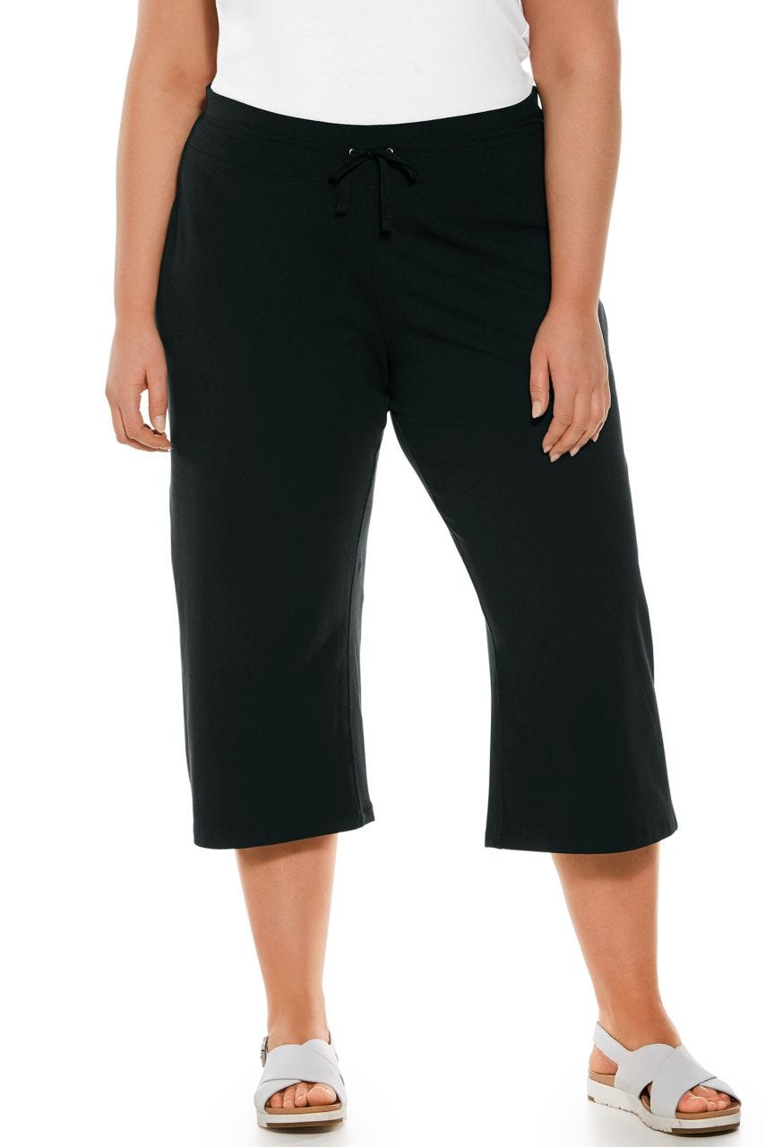 Women's Windley Beach Capris | Black – Coolibar