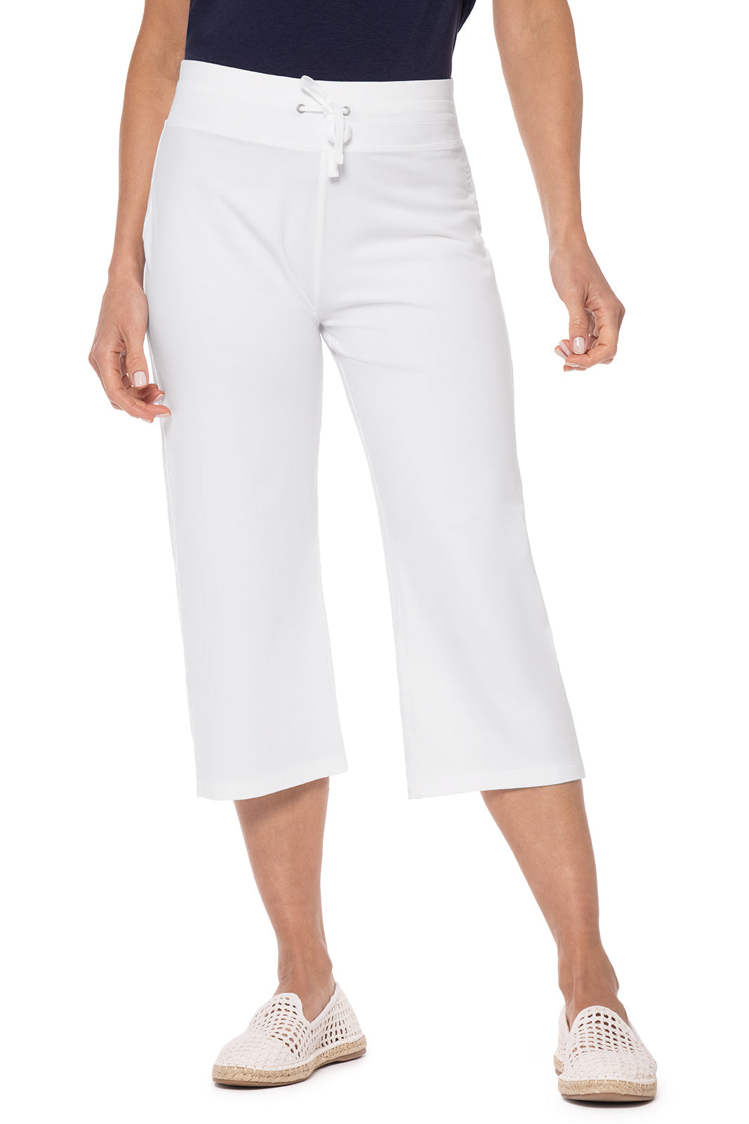 Women's Windley Beach Capris | White UPF 50+