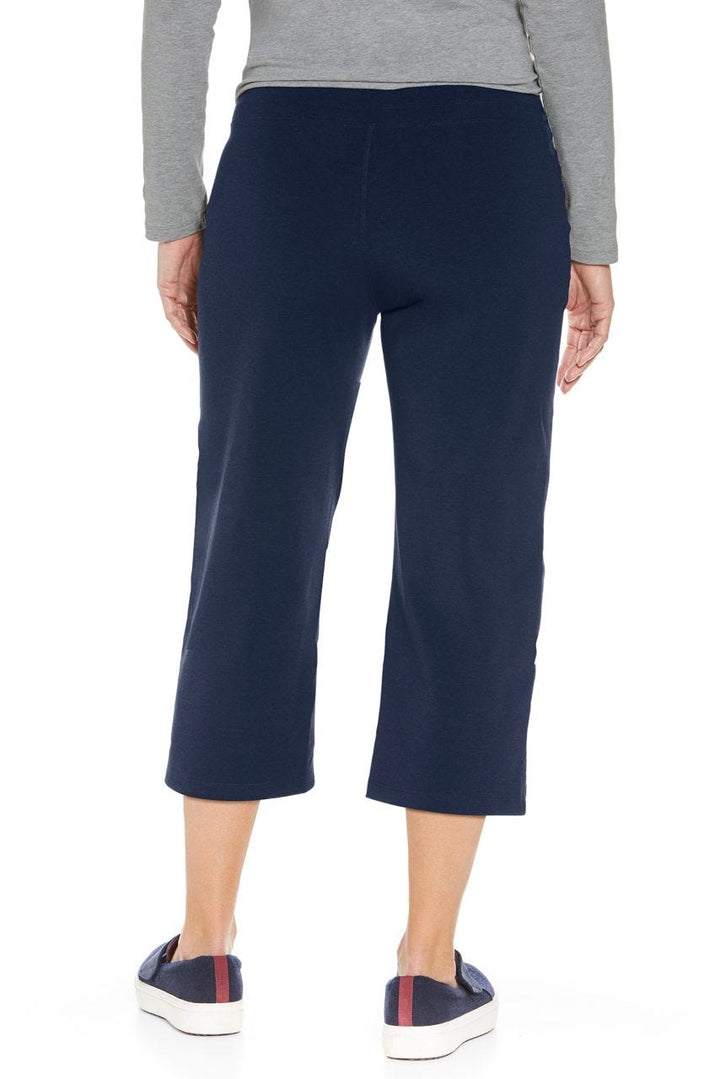 Women's Windley Beach Capris | Navy UPF 50+