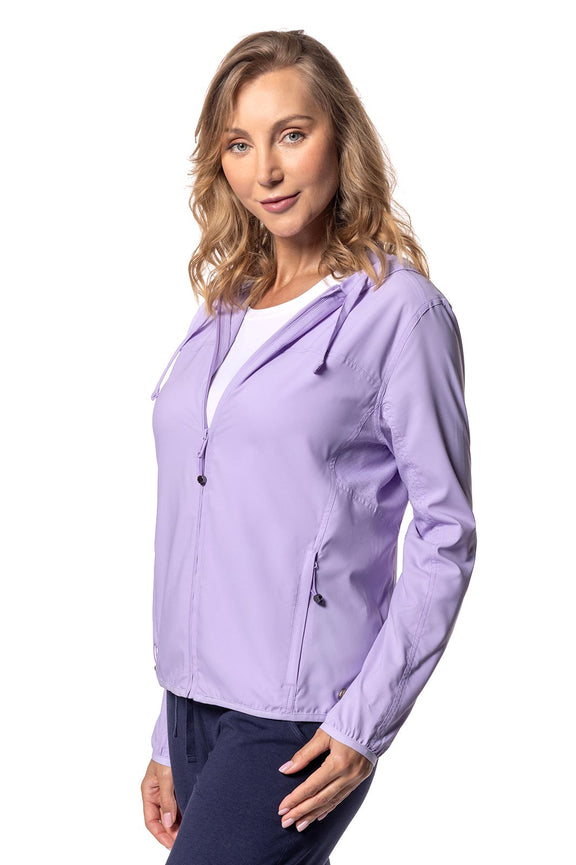 Women's Arcadian Packable Sunblock Jacket | Lavendula UPF 50+