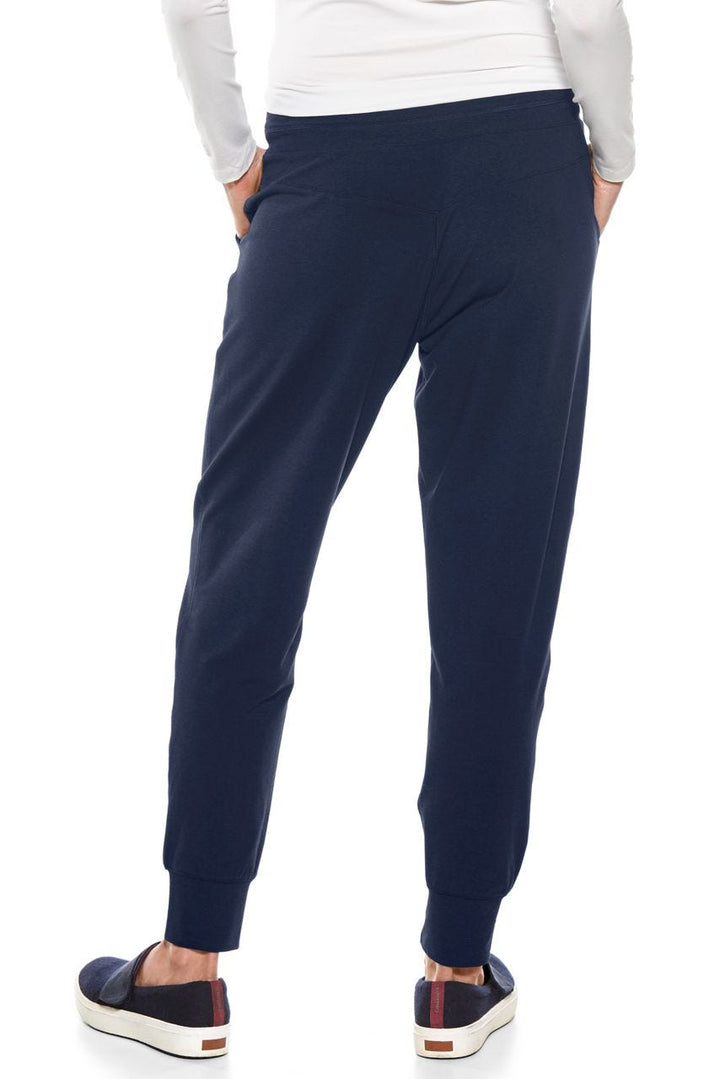 Women's Maho Weekend Pants | Navy UPF 50+