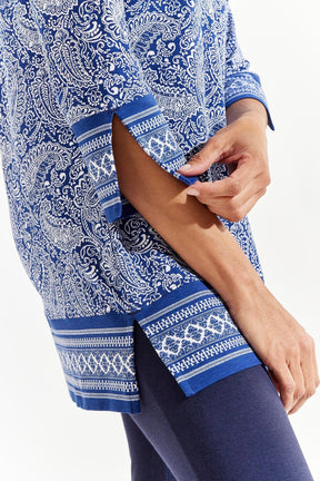 Women's St. Lucia Tunic Top | Malibu Blue Shell We UPF 50+