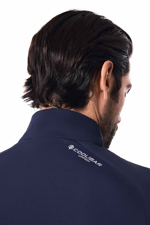 Men's Outpace Sport Jacket | Navy UPF 50+