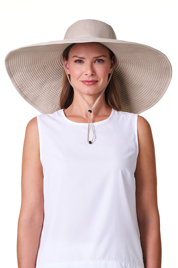 Shelby Shapeable Poolside Hat | Tan UPF 50+