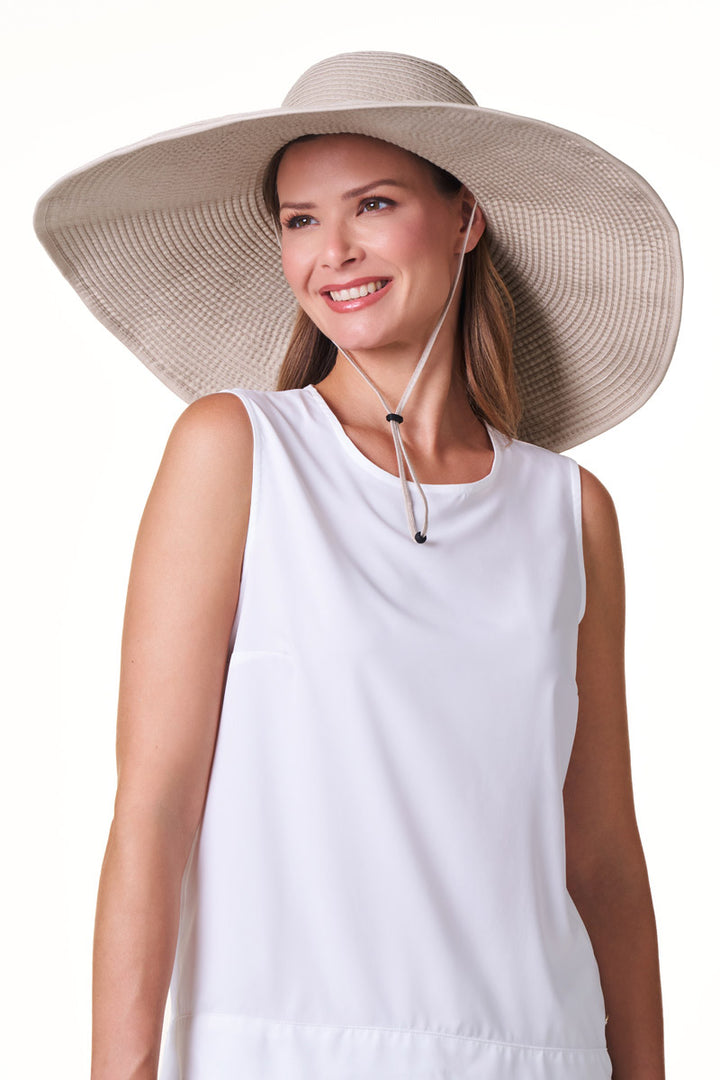 Shelby Shapeable Poolside Hat | Tan UPF 50+