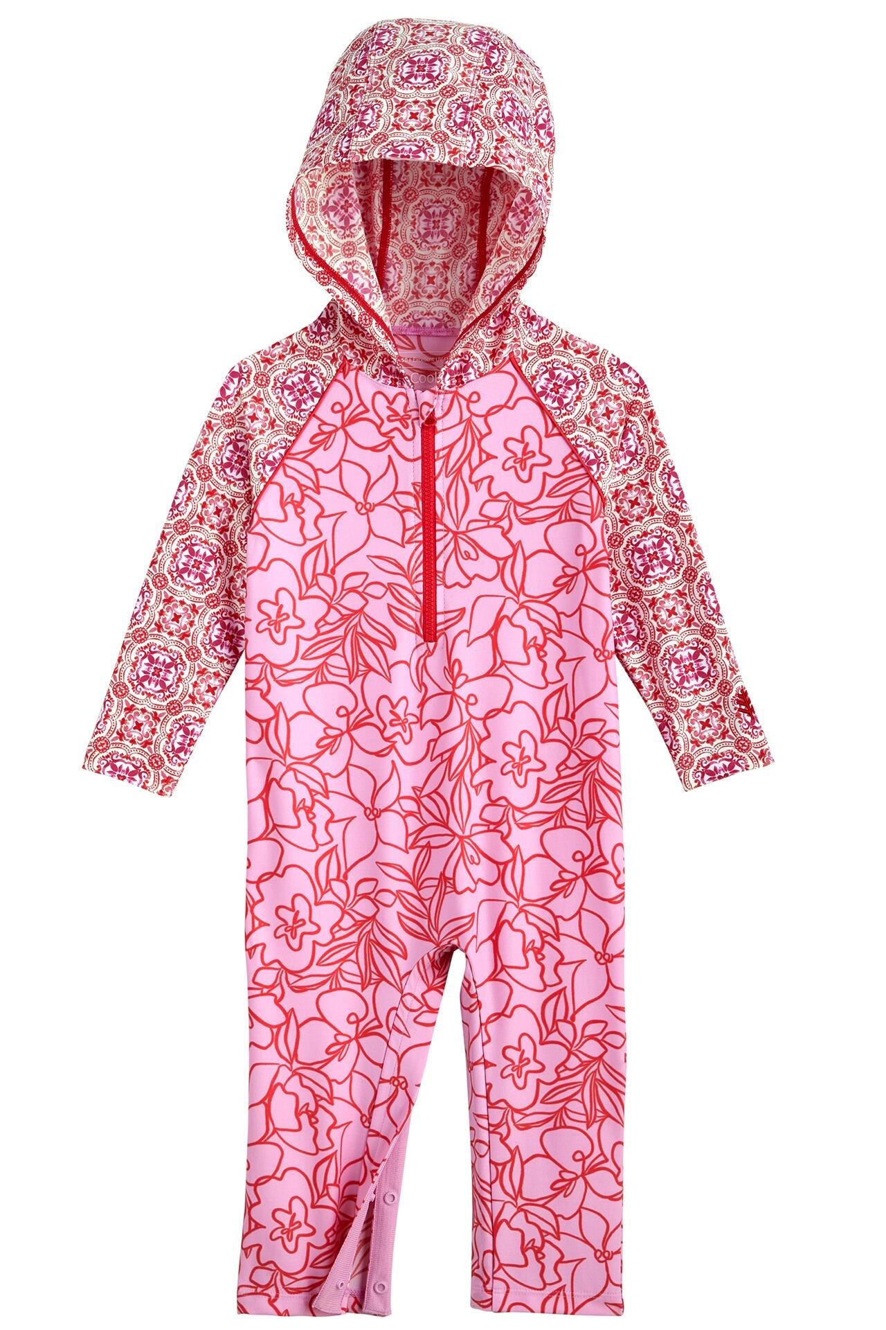 Baby Finn Hooded One-Piece Swimsuit | Regular Parent – Coolibar