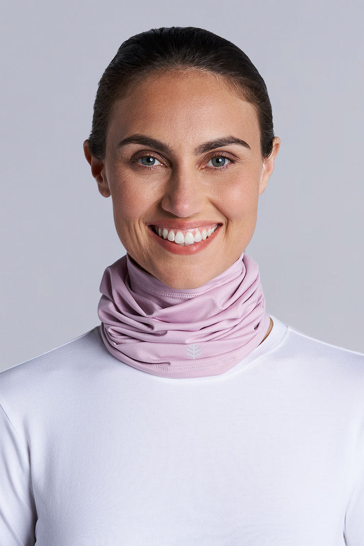 Unisex La Plata UV Neck Gaiter | Dusty Mauve UPF 50+