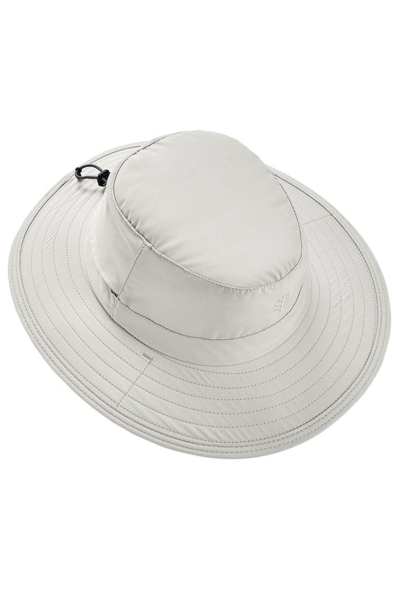 Floating Boating Hat with Neck Drape | Stone UPF 50+