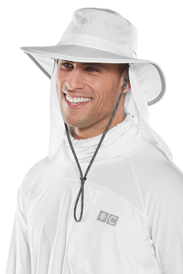 Convertible Boating Hat | White UPF 50+