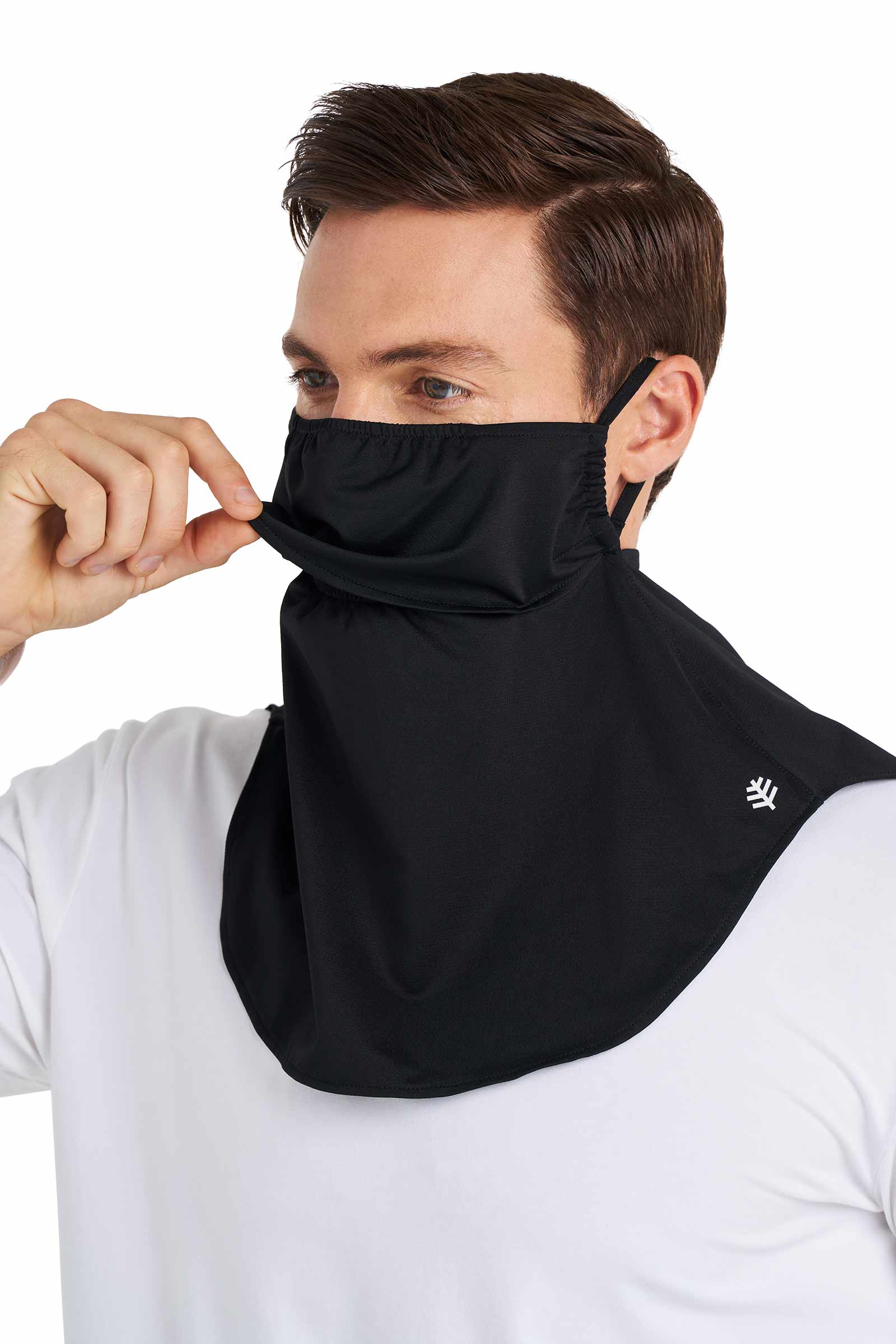 UV Face Mask with Neck Coverage | Black UPF 50+
