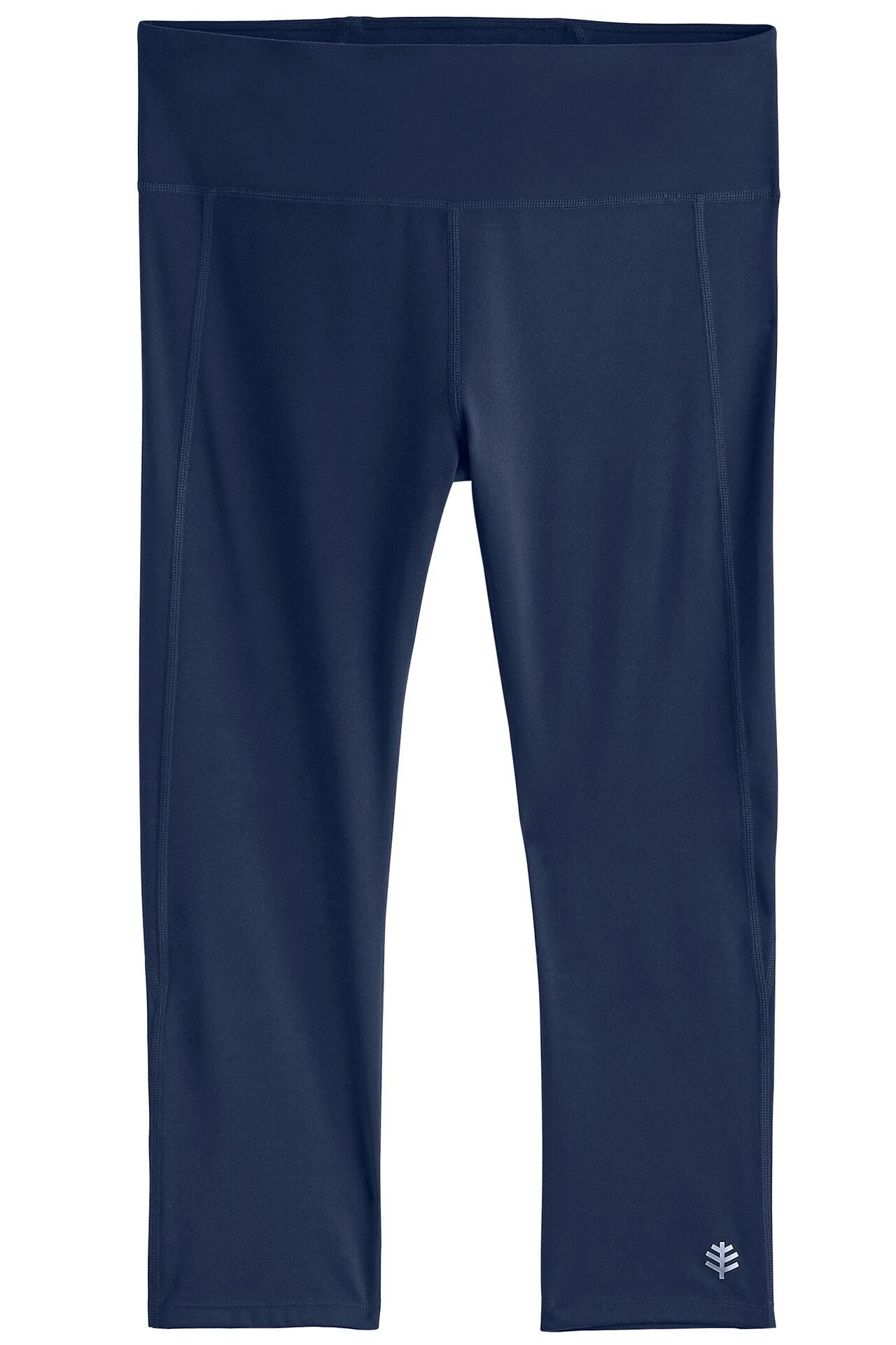 Women's High-Rise Asana Yoga Capris | Regular Parent – Coolibar