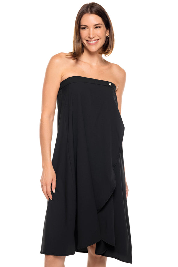 Women's Convertible Wrap | Black UPF 50+