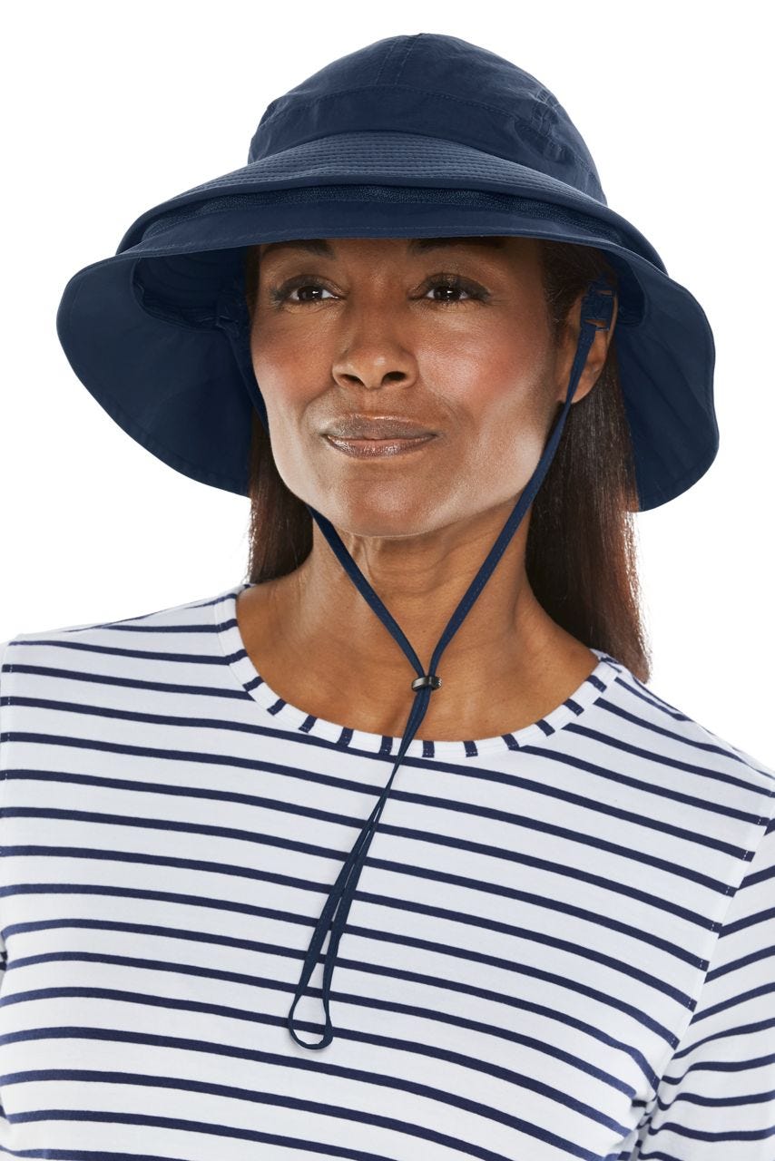 Women's Tatum Convertible Explorer Hat | Regular Parent – Coolibar