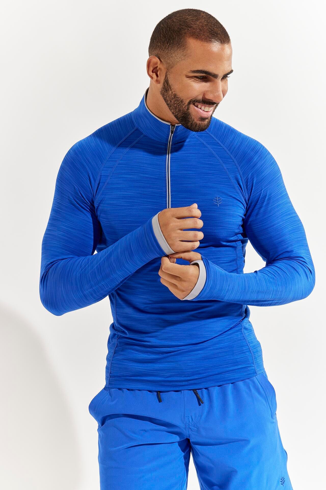 Men's Ultimate Half-Zip Rash Guard | Clearance Parent – Coolibar