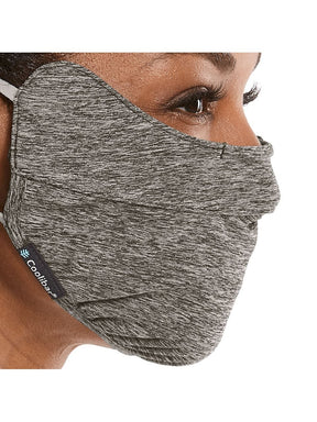 UV Face Mask with Adjustable Features | Black UPF 50+