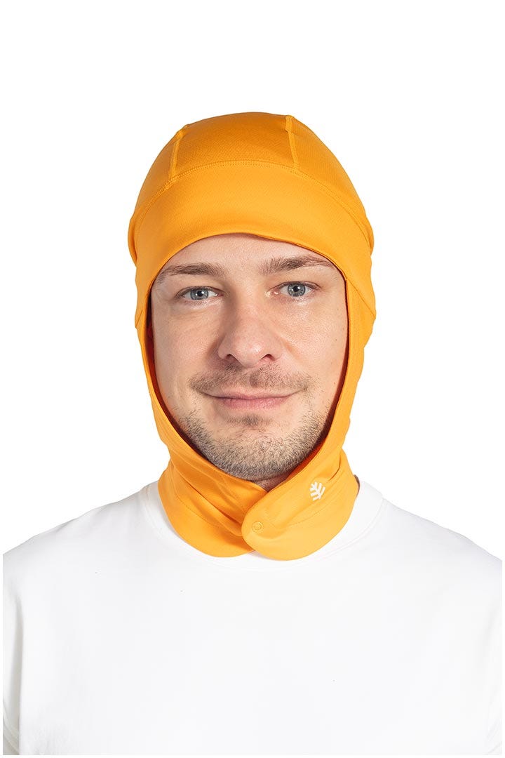 Prismatic Drape Cap | Apricot Crush UPF 50+