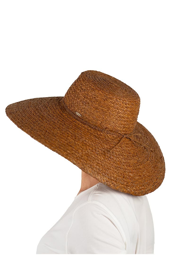 Women's Magnolia Hat | Brown – Coolibar
