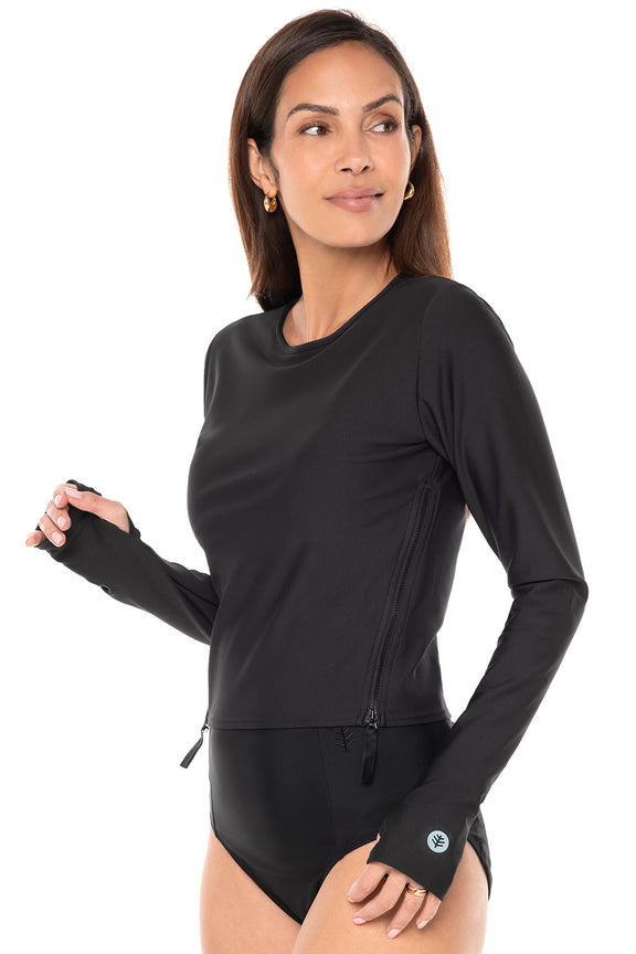 Rash Guard | Black UPF 50+