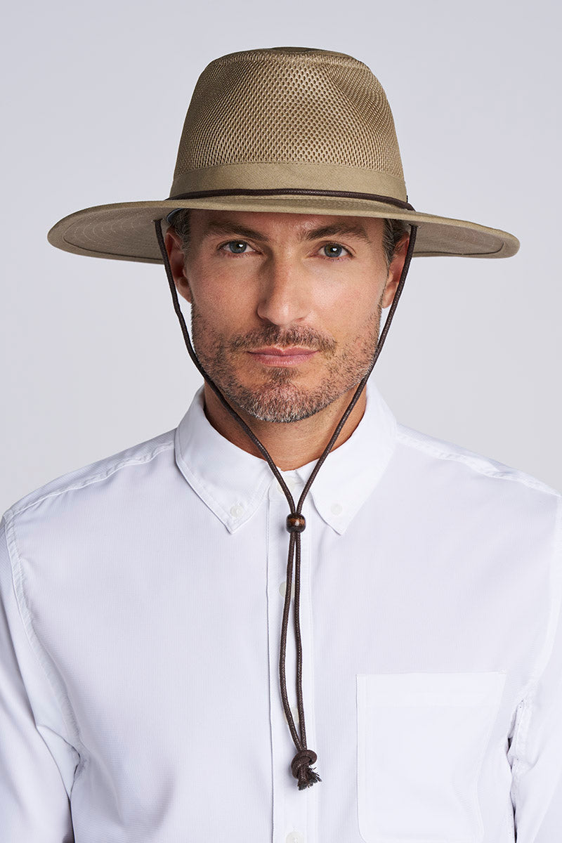 Men's Walkabout Vented Hat | Smoke Grey UPF 50+