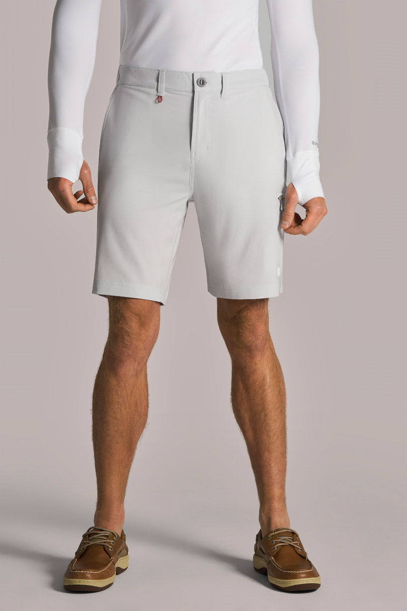 Men's Fishing & Boating Shorts | Sleek Grey UPF 50+