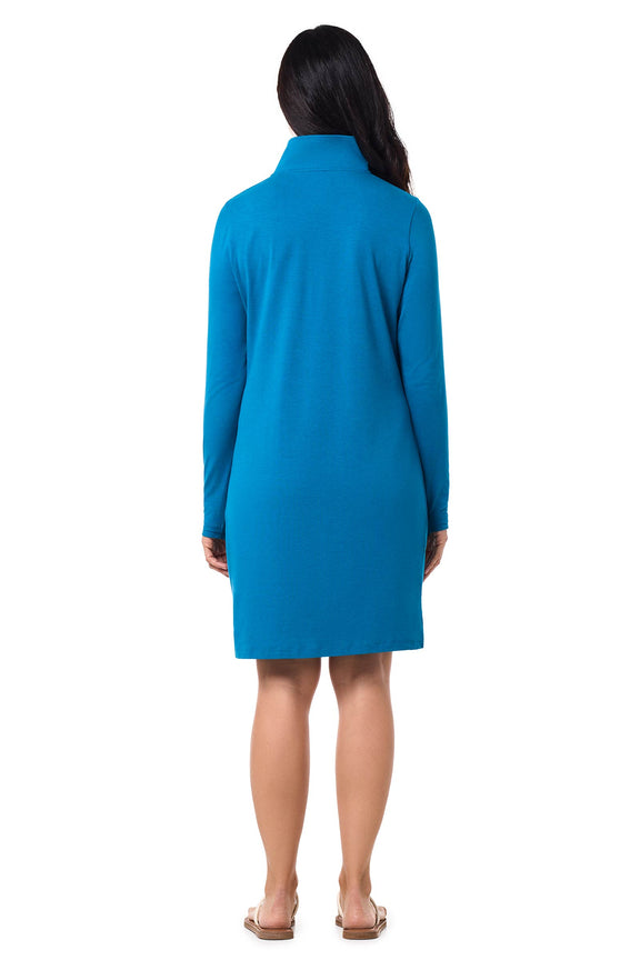 Quarter-Zip Dress | Bluejay UPF 50+