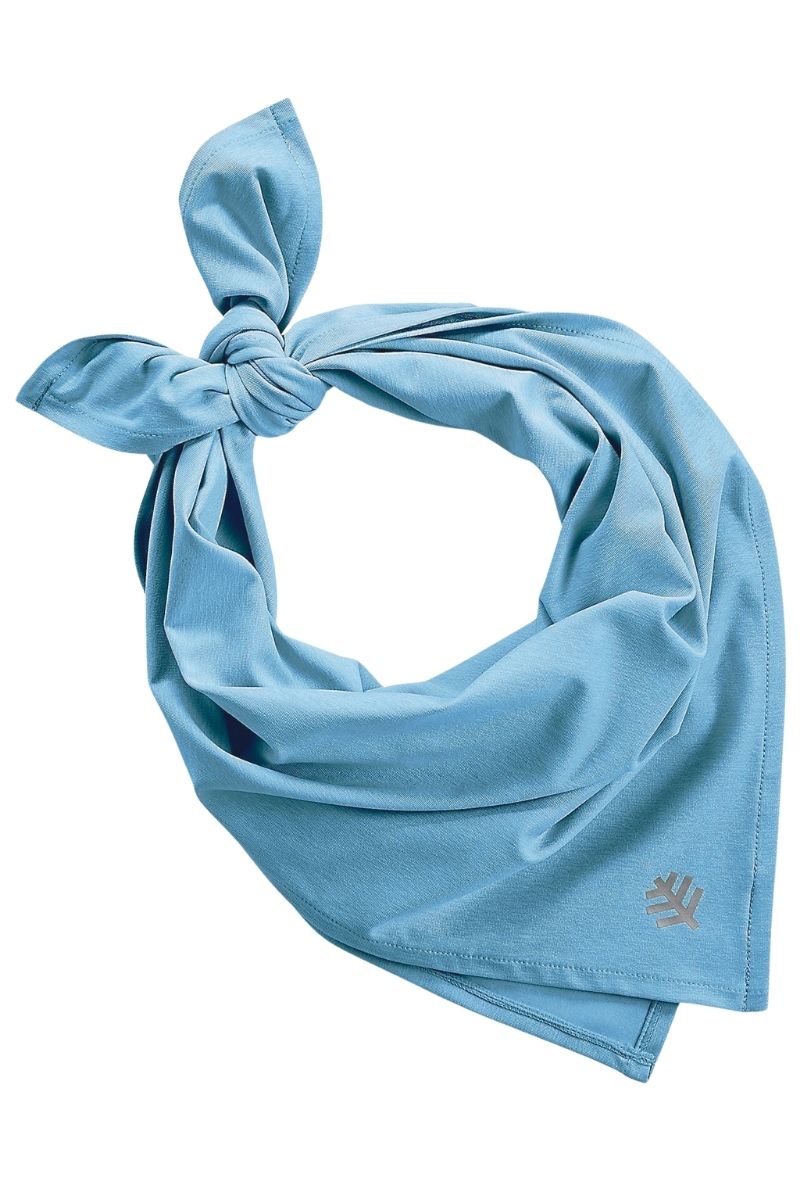 Unisex Virasana Performance Sun Bandana | Arctic Blue UPF 50+
